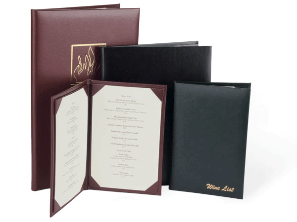 bìa kẹp da - Túi Xách Menu Tấn Hưng